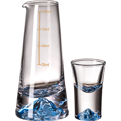 【山姆爆款】蓝山白酒杯分酒器