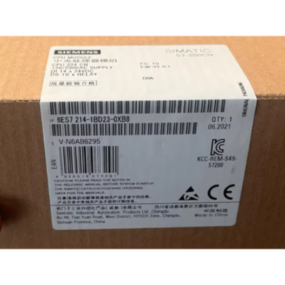 议价6ES7214-1BD23-0XB8/0XB0西门 S7-200CN CPU224CN 全新现货