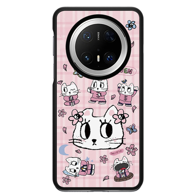 新款Tipseven系列功夫小咪plog适用于HUAWEI华为mate80Pro Max手机壳防摔Mate70Pro/60Pro+磁吸保护套