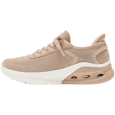 SKECHERS斯凯奇女子BOBS ARC WAVES 2.0运动休闲鞋117638-TAN