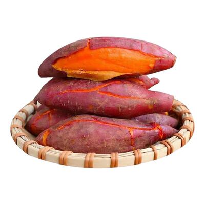 山东正宗西瓜红番薯新鲜沙地红薯农家自种红心蜜薯地瓜5/10斤包邮