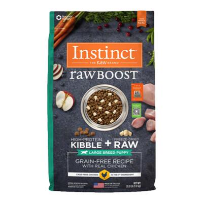 instinct生鲜冻干狗粮狗粮减肥