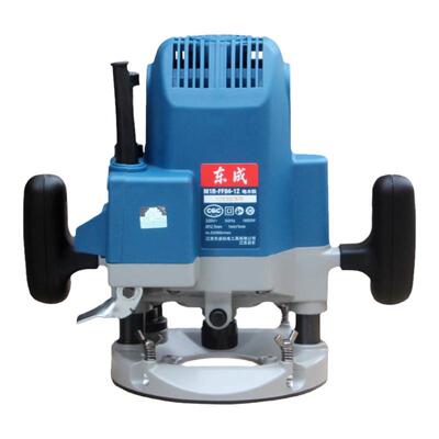 东成电木铣木工雕刻机大锣机雕花镂铣机可倒装榫孔木工开槽修边机