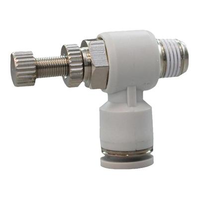 气动气管快速接头节流阀SL4/6/8/10/12-01气缸调速阀可调02/03 M5