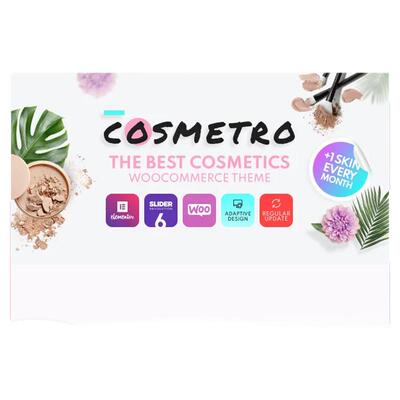 Cosmetro 化妆品商店 Elementor WooCommerce WordPres