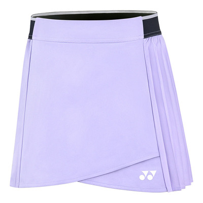 官网正品YONEX羽毛球服短裙女速干跑步运动裙百褶网球裙220154tcr