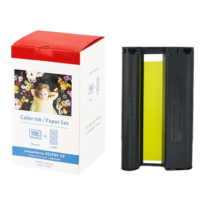 兼容佳能cp910墨盒cp1200色带cp1300相纸CP900热升华打印机CP800墨盒CP810相纸KL108 5寸 6寸KP108色带KP36