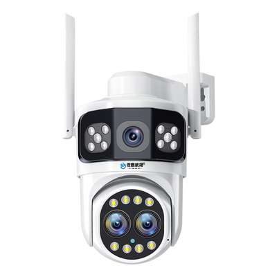 4g摄像头无需wifi网络双画面监控