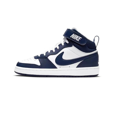 耐克CourtBorough蓝白板鞋