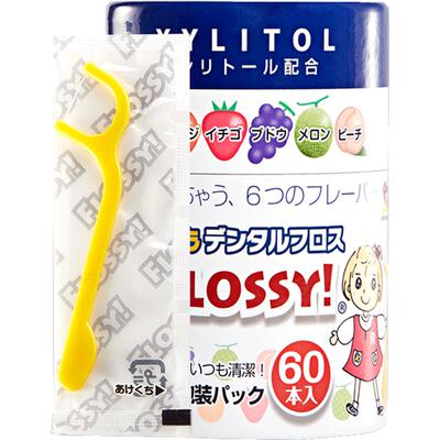 FLOSSY宝宝牙线安心护齿60支