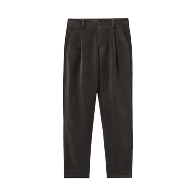 灯芯绒面料商务休闲裤