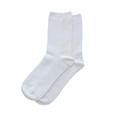 Beeff苎麻棉夏季薄款透气长袜