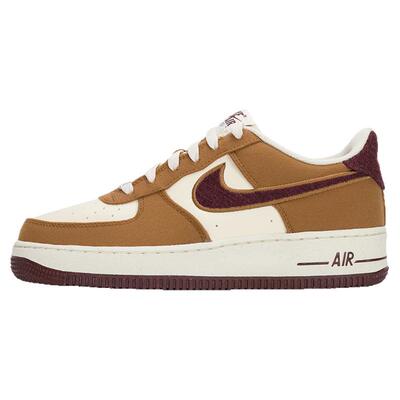 美拉德板鞋Nike/耐克Air Force 1 LV8棕色低帮运动休闲鞋女FN4731
