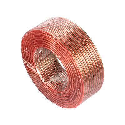 EodExo 200#背景音乐工程用音响线吸顶喇叭线透明公共广播音箱线