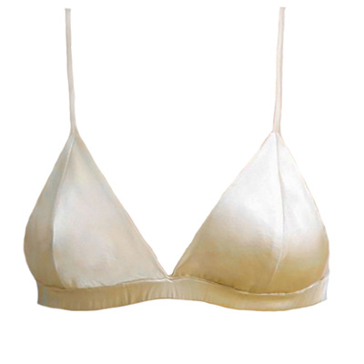 陈小满真丝美背无钢圈文胸性感