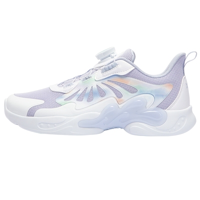 2025女童鞋特步透气休闲