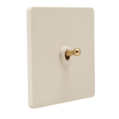 奶油风拨杆开关适合可可蛋奶春雨