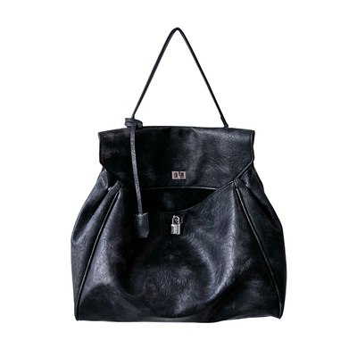 BINGBONG大容量单肩大包晕染皮革