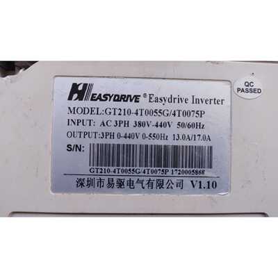 议价易驱Easydrive变频器GT2104T0055G4维修