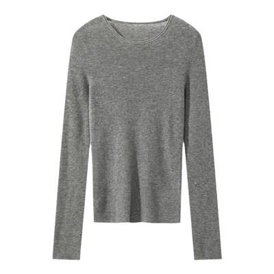 山羊绒桑蚕丝回购万年的打底衫