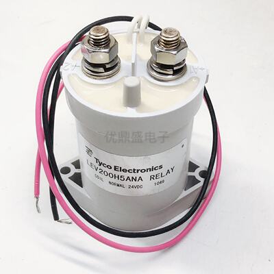 议价tyco高压直流接触器24V继电器 LEV200H5ANA料号5-1618388-5带