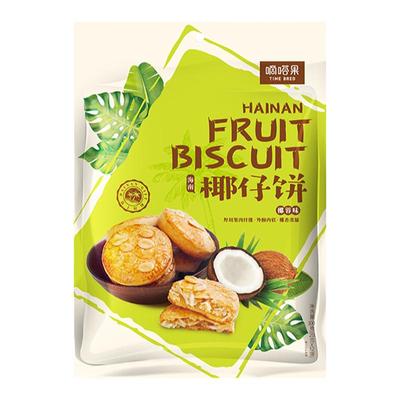 海南特产嘀嗒果椰仔软饼椰蓉馅饼300g糕点心休闲零食手工椰子饼干