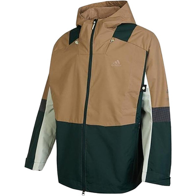 Adidas/阿迪达斯官方正品秋冬新款男子运动休闲拼接外套HR4437
