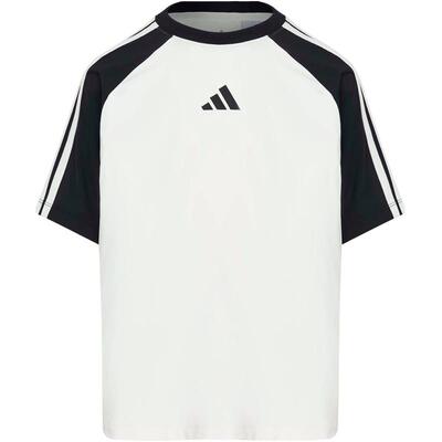 阿迪达斯儿童速干三道杠T恤