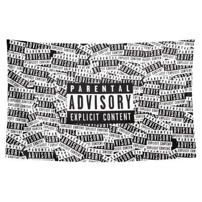 挂布ParentalAdvisory街头嘻哈