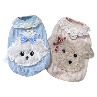 宠物狗狗衣服秋冬新款可爱小狗