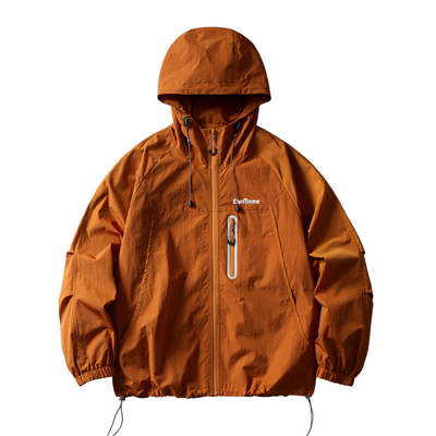 dx连帽春宽松防水夹克防水防风