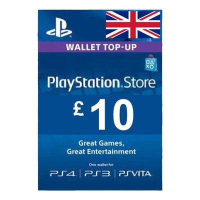 GBP10PlayStationUK充值卡
