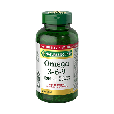 亚麻籽油鱼油软胶囊鱼油自然之宝