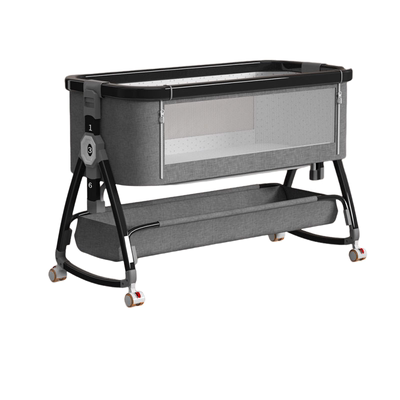 铝合金床可移动折叠拼接摇篮床