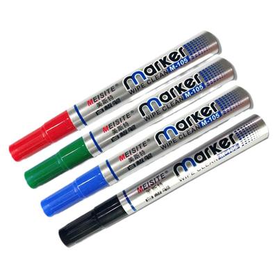 培训红蓝黑色环保安全可擦白板笔