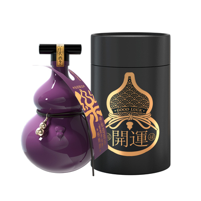 米造局X仙居限定款12%vol杨梅酒葫芦瓶500ml礼盒装