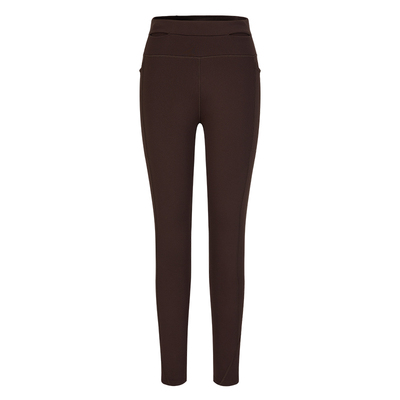 飞比特「厚绒腰包裤」女秋冬高腰厚绒紧身跑步健身运动裤提臀吸汗