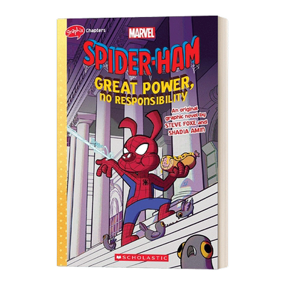 英文原版 Spider-Ham Great Power  No Responsibility 蜘猪侠 漫威 Peter Porker 图画故事书 英文版 进口英语原版书籍