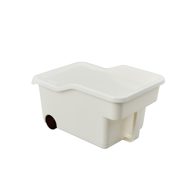 可叠加厨房收纳盒带盖带把手