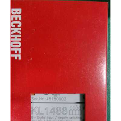 议价-BECHOFF8DI倍福输入模块KL1488