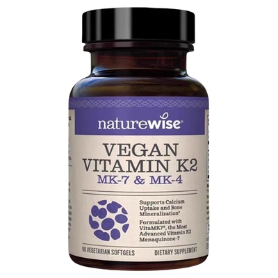 naturewise铂金瓶90粒维生素K2