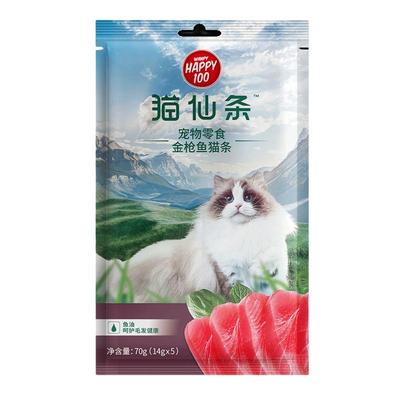 顽皮鱼油猫条100支整箱旗舰店