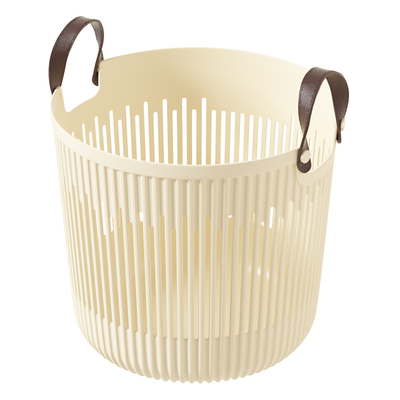 25年新品轻奢简约米白脏衣篮！