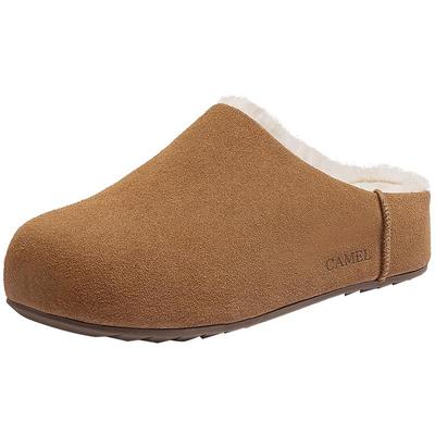 骆驼女鞋2025秋冬新款时尚潮流复古百搭增高时尚潮流勃肯鞋