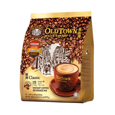 马来西亚旧街场白咖啡原味15条