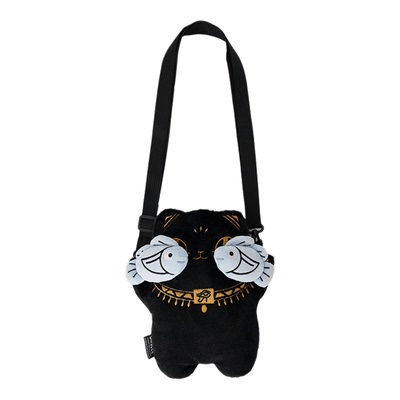 大英博物馆巴斯特系列萌猫摸鱼手机包斜挎包送闺蜜生日礼物女