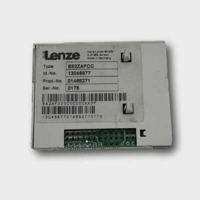Lenze E82ZAFCC Funktionsmodul 13045877 01468271 gebraucht B2
