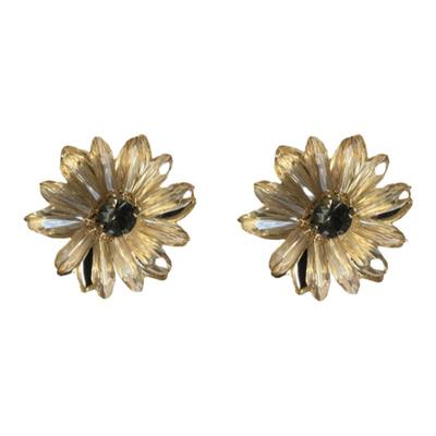 水晶美拉德女夸张气质耳钉