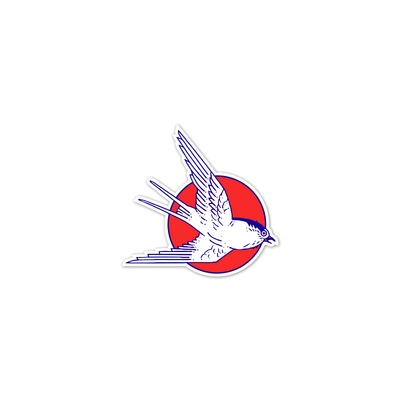 日式动物图腾防水反光车贴