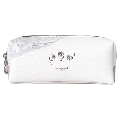 日系复古双层小众笔袋